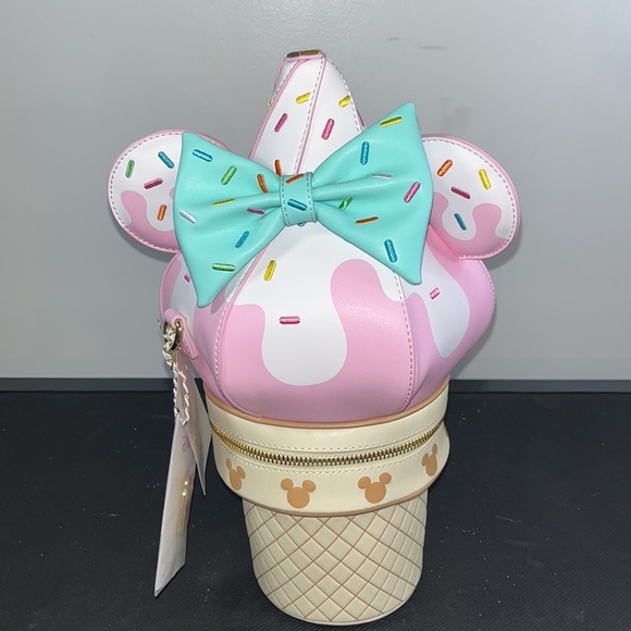 Loungefly | Bags | Stitch Shoppe Disney Soft Serve Ice Cream Crossbody ...